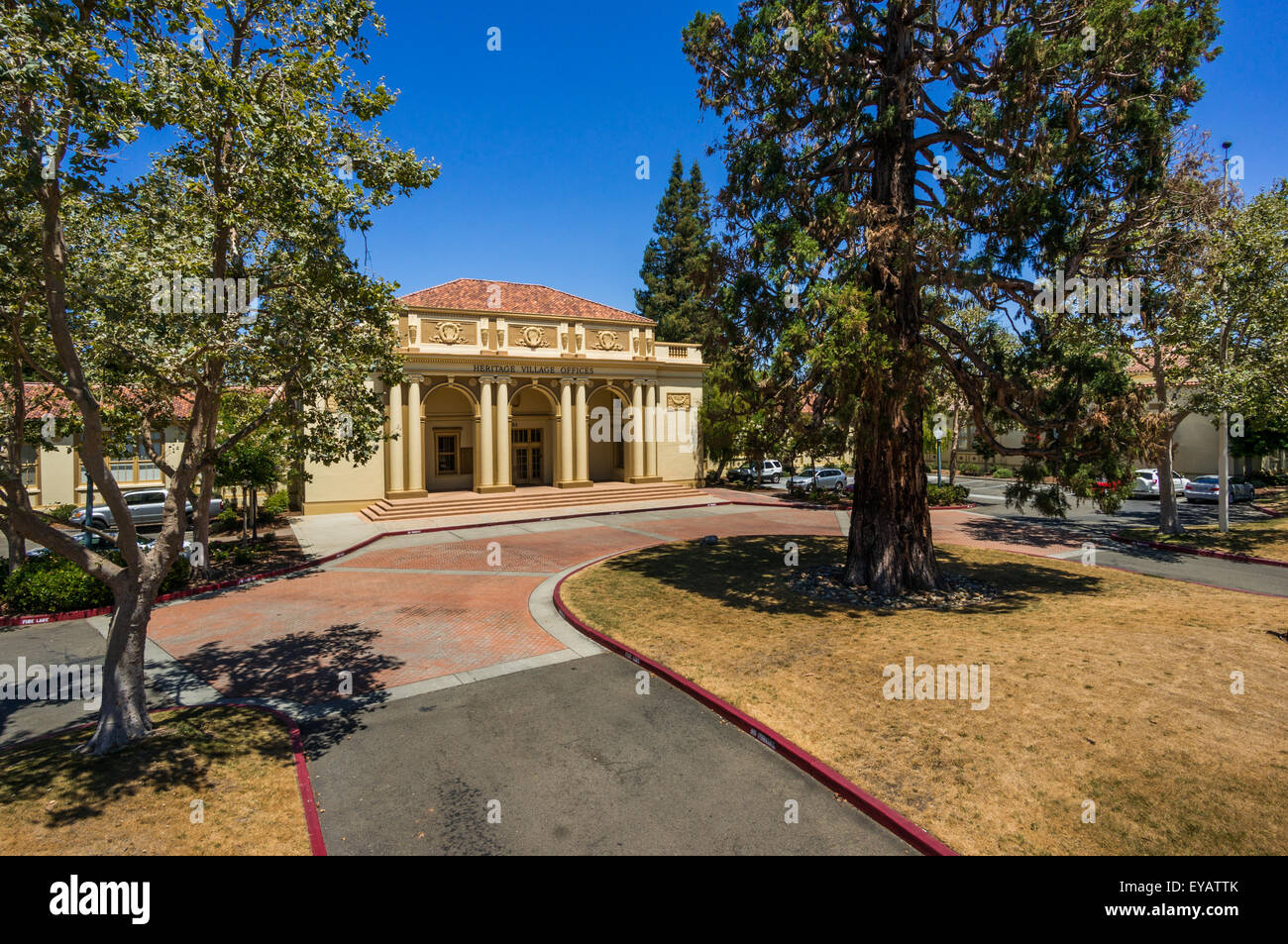 HISTORICAL LANDMARK OFFICE BUILDING, Santa Clara, CA Stock Photo - Alamy