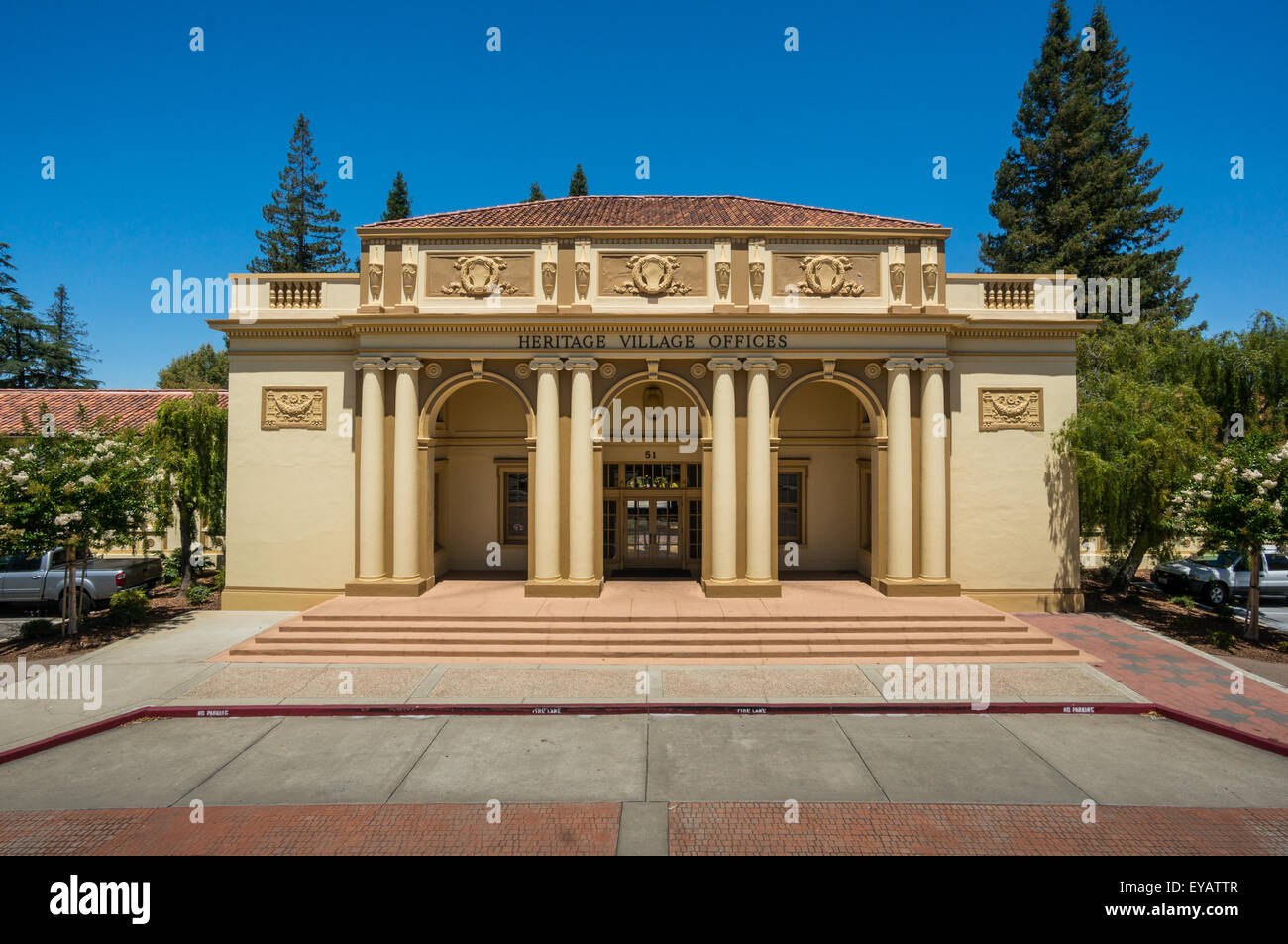 HISTORICAL LANDMARK OFFICE BUILDING, Santa Clara, CA Stock Photo - Alamy
