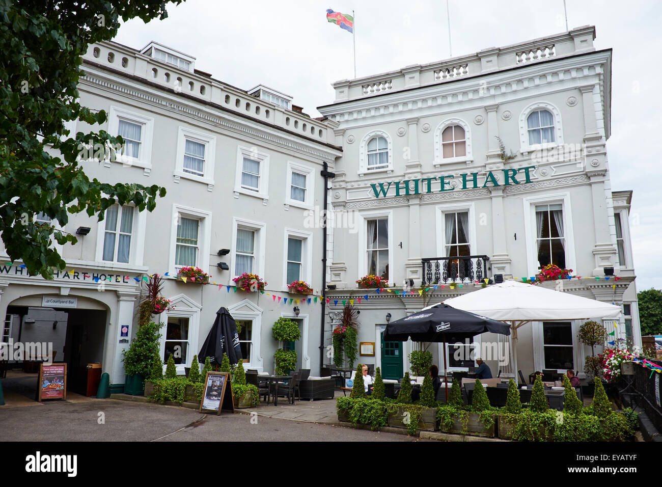 White Hart Hotel High Street Boston Lincolnshire UK Stock Photo - Alamy