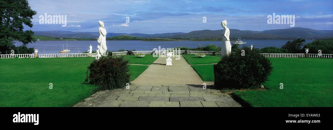 Bantry Bay, Bantry House & Gardens, Co Cork, Ireland; Bay Viewed From ...