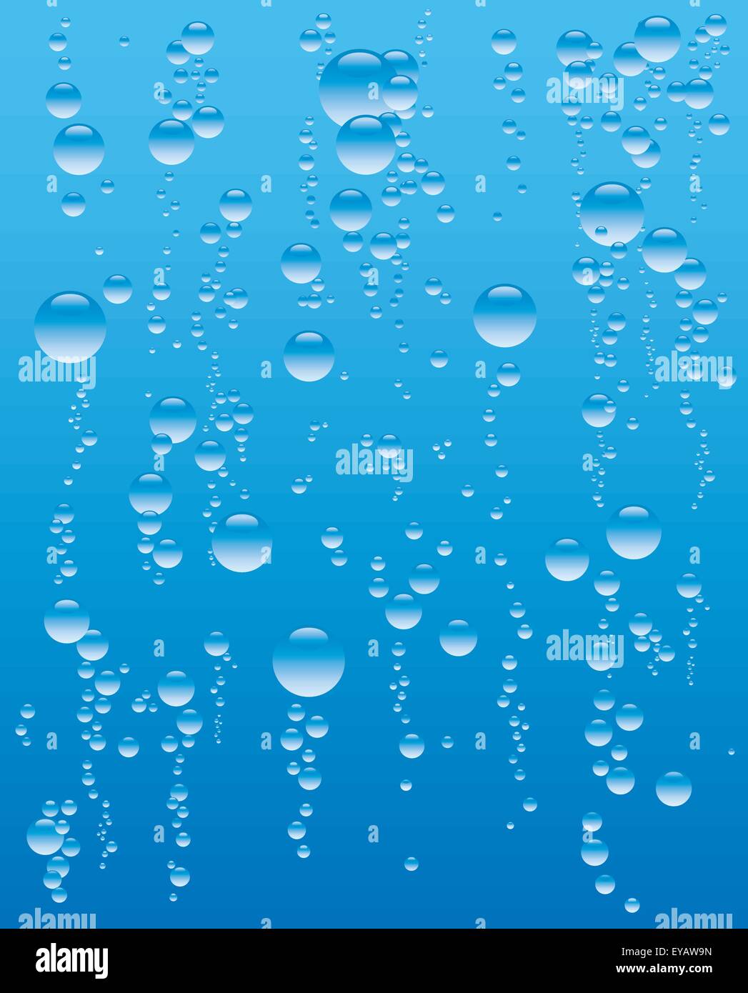 Vector illustration of water bubbles Stock Vector Image & Art - Alamy
