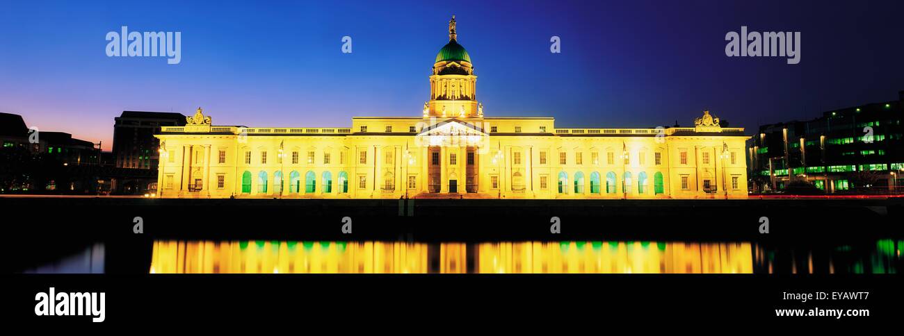 Custom House, Dublin, Co Dublin, Ireland; 18Th Century Building ...