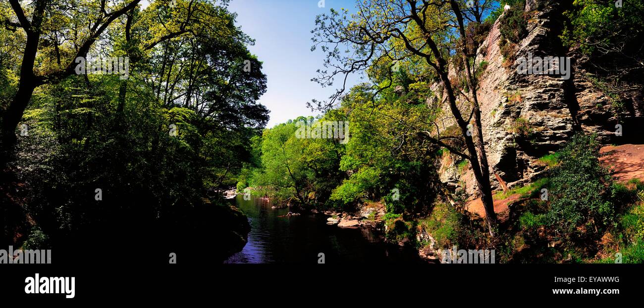 River Roe, Roe Valley, Limavady, Co Derry, Ireland; River Through A ...