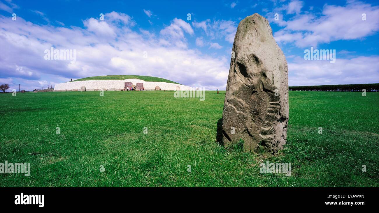 Newgrange, Co Meath, Ireland; One Of The Prehistoric Passage Tombs Of ...