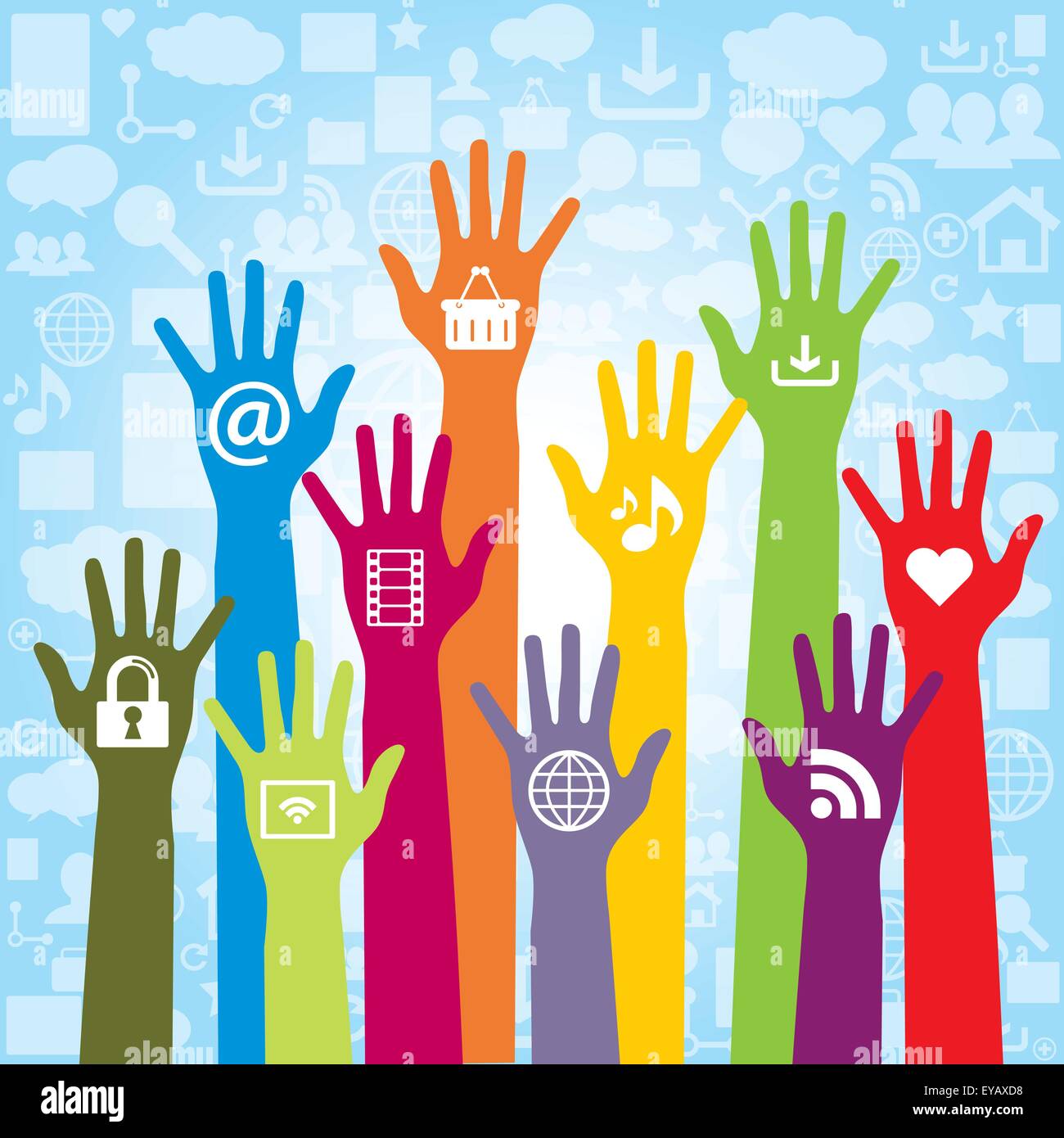 Centralization Stock Vector Images - Alamy