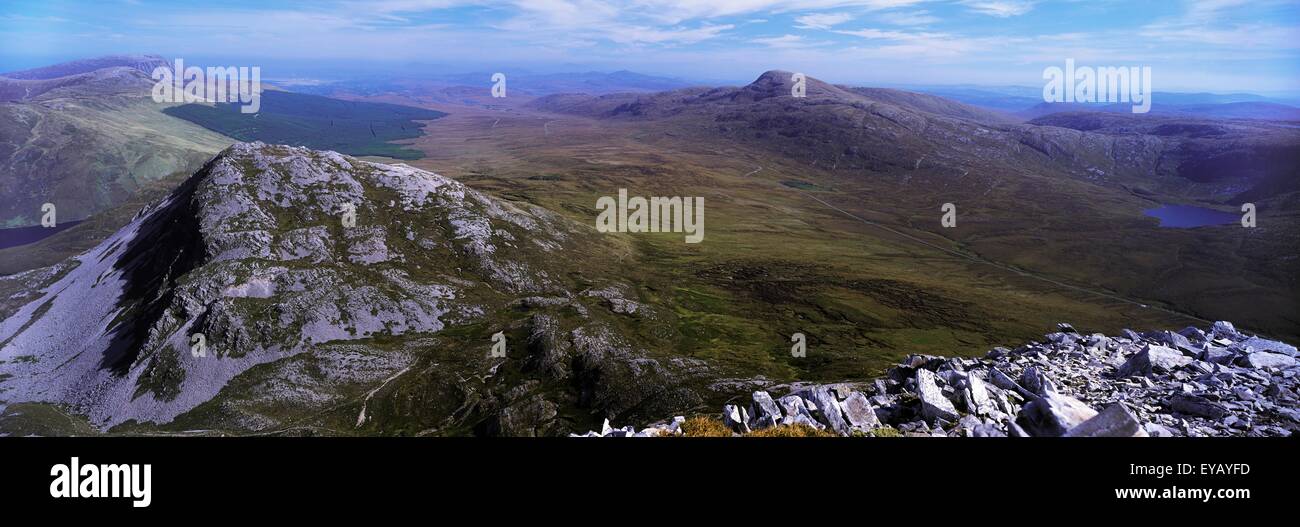 Mackoght, Derryveagh Mountain Range, Co Donegal, Ireland; Mountains ...
