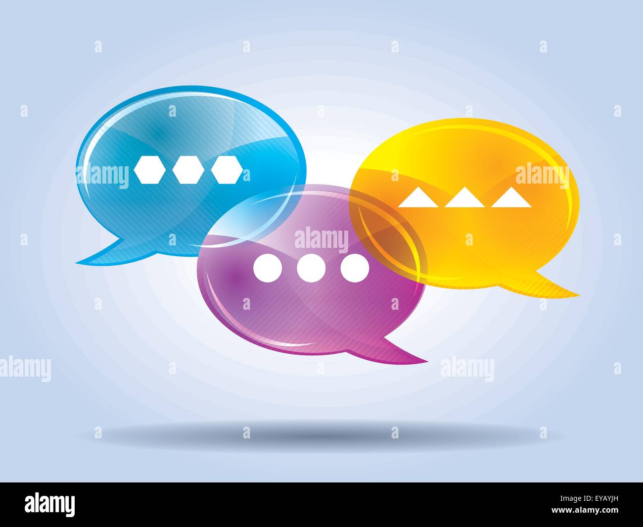 Comunication vectors hi-res stock photography and images - Alamy