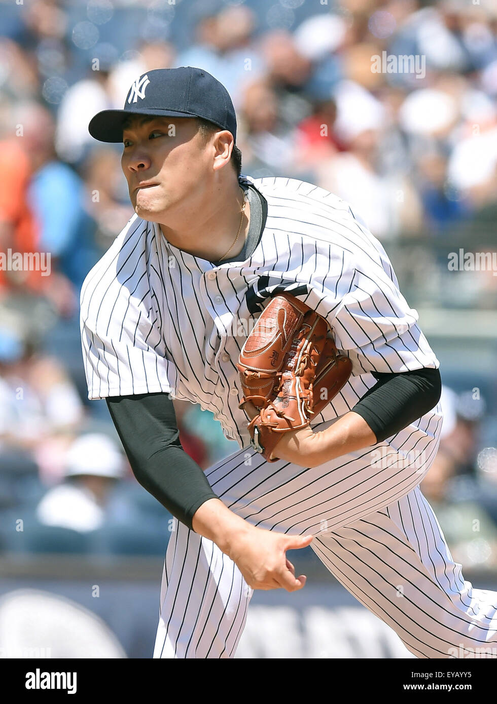 New York, USA. 23rd July, 2015. Masahiro Tanaka (Yankees) MLB : New ...
