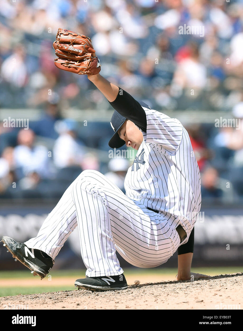 New York, USA. 23rd July, 2015. Masahiro Tanaka (Yankees) MLB : New York Yankees starting ...