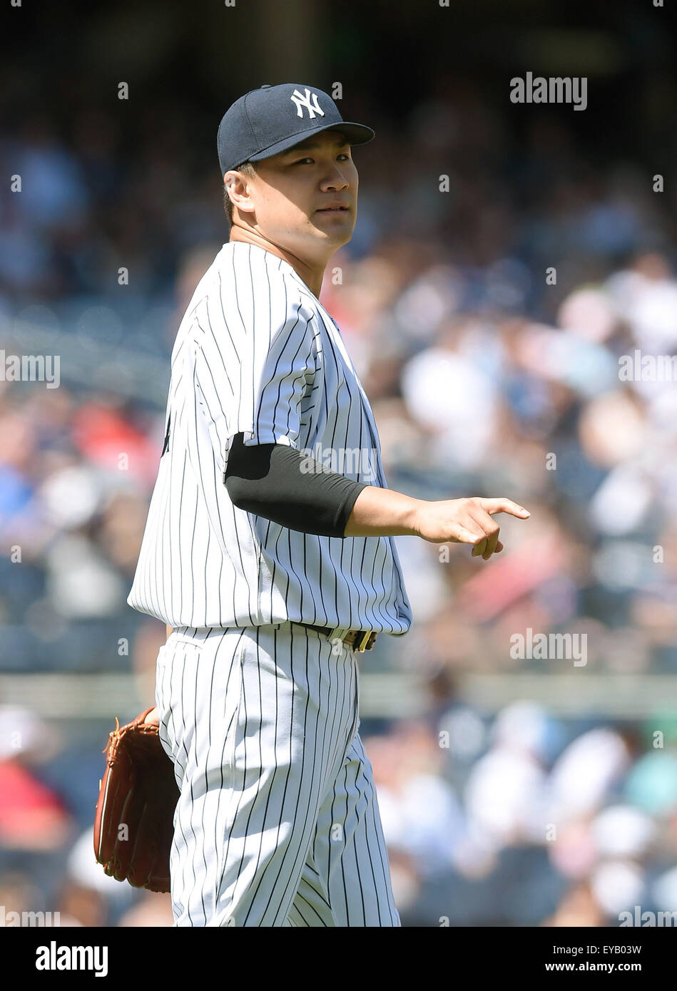 New York, USA. 23rd July, 2015. Masahiro Tanaka (Yankees) MLB : New York Yankees starting ...