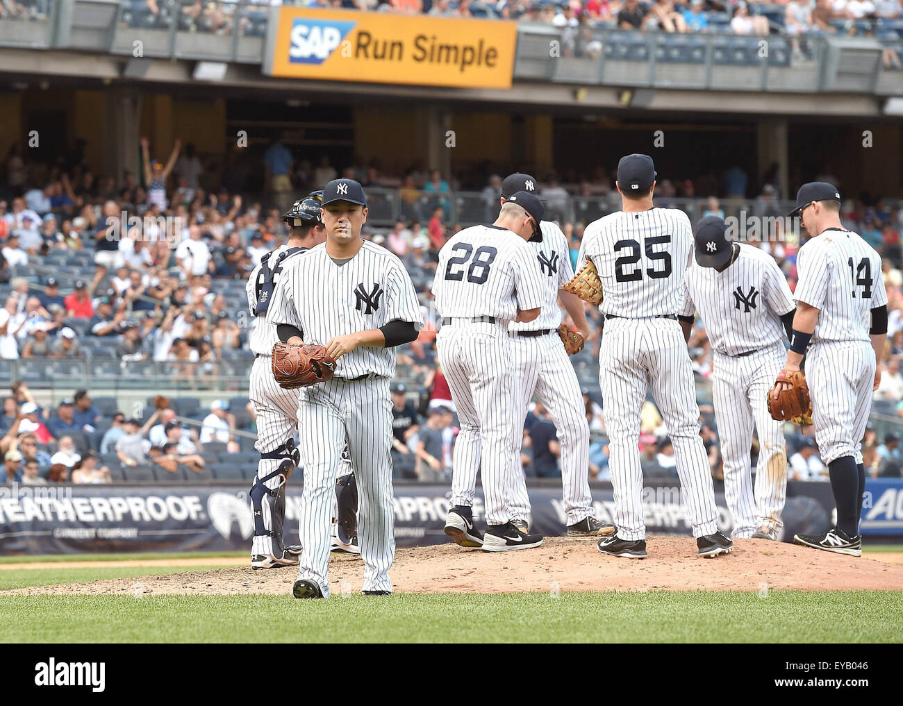 New York, USA. 23rd July, 2015. Masahiro Tanaka (Yankees) MLB : New ...