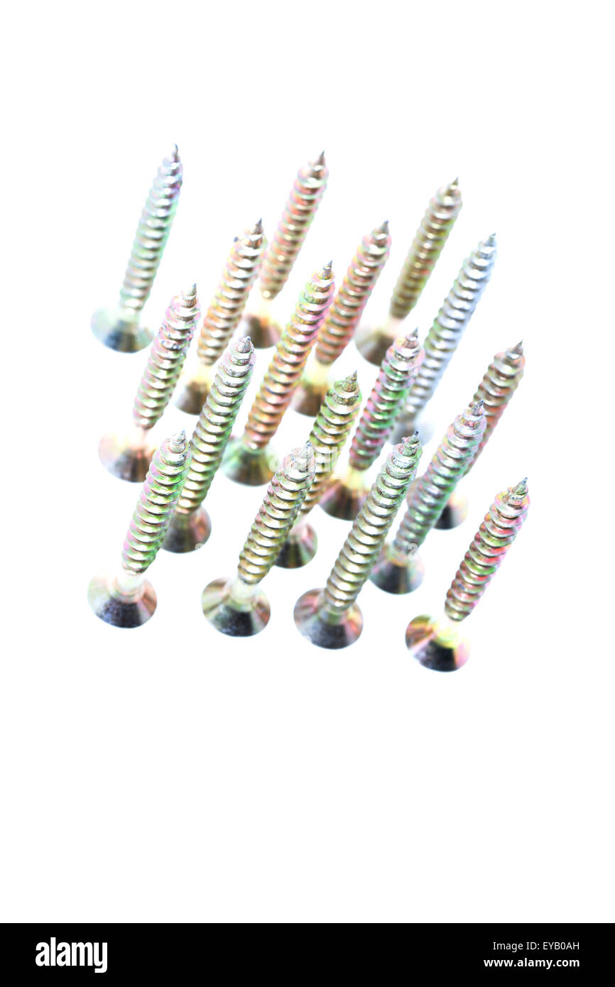Background image small screws hi-res stock photography and images - Alamy