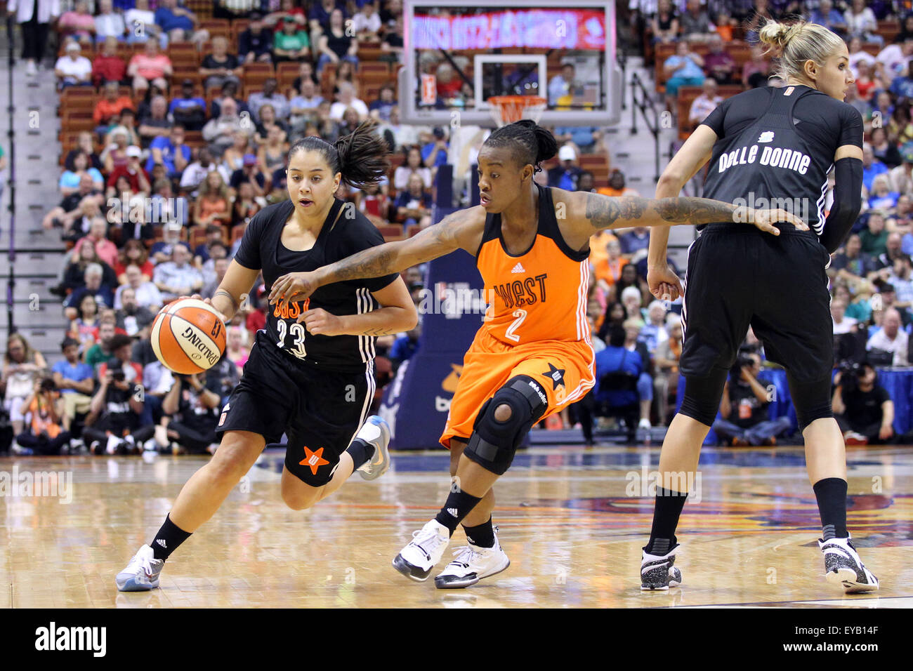 Brittney Griner Dunk On Brandon Knight