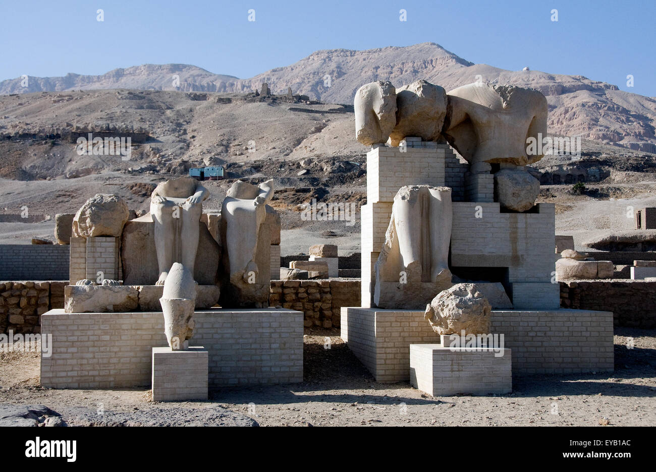 Luxor, Egypt. Temple of Merenptah (Baenra Meriamon) XIX° dyn. son of ...