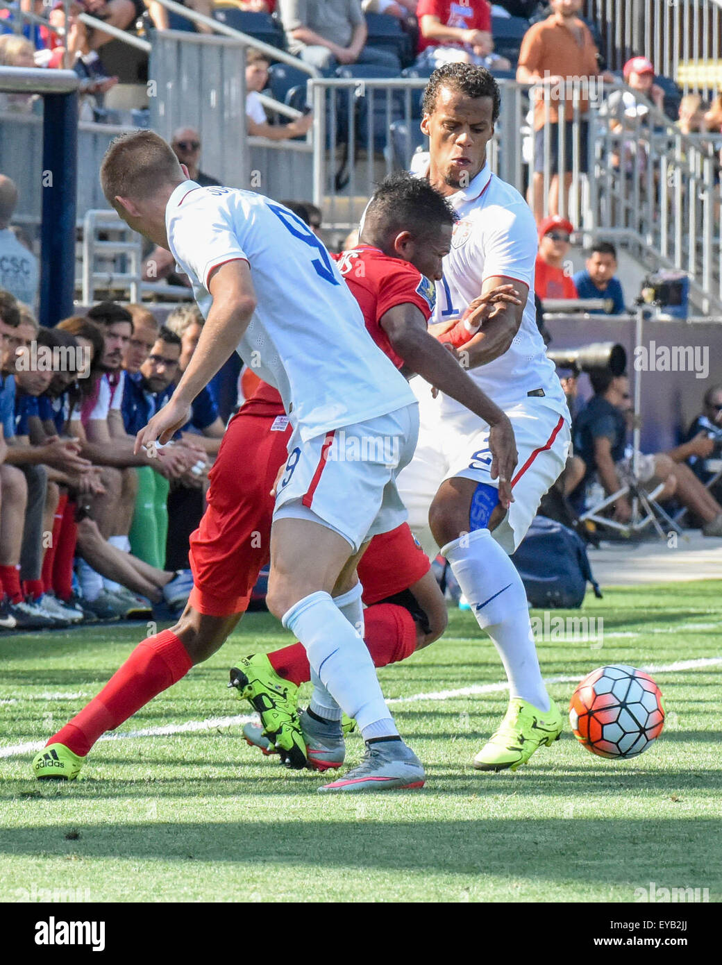 Panamanian football team defeats the United States Mens National Soccer ...