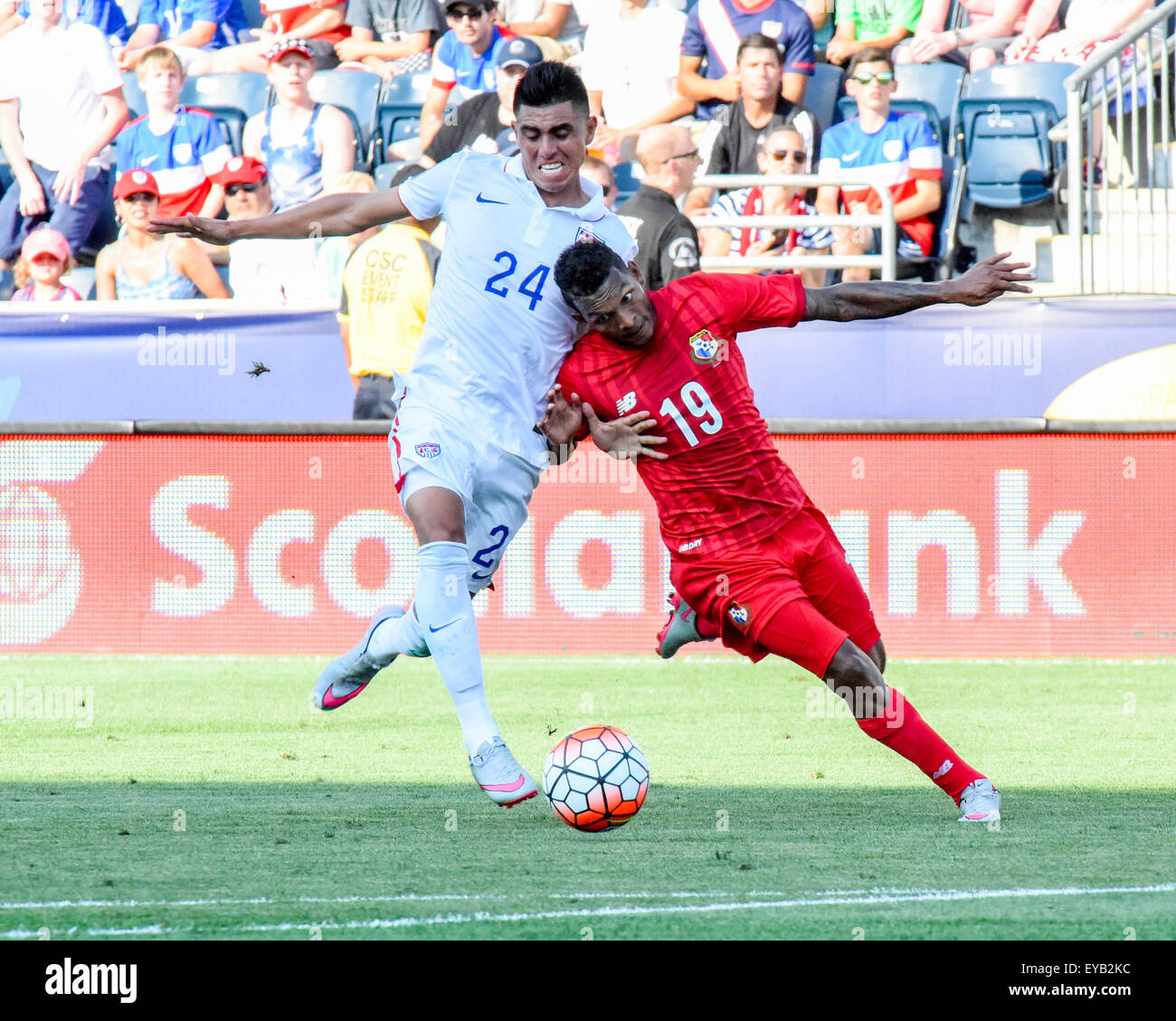 Panamanian football team defeats the United States Mens National Soccer ...