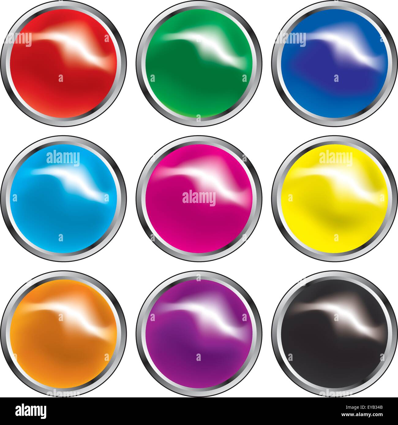 Primary colors vector vectors hi-res stock photography and images - Alamy