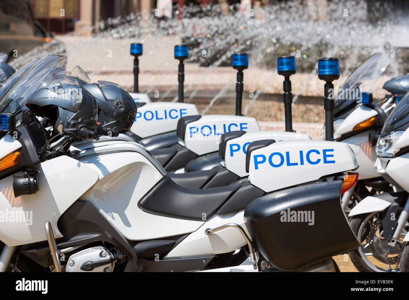 Police motorcycles police hi-res stock photography and images - Alamy