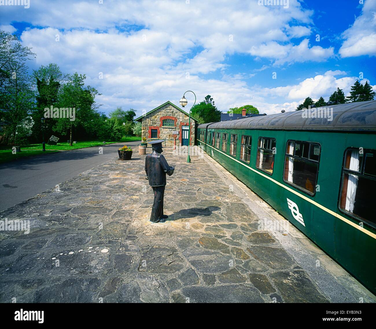 Kiltimagh Museum, Kiltimagh, Co Mayo, Ireland; 19Th Century Train ...