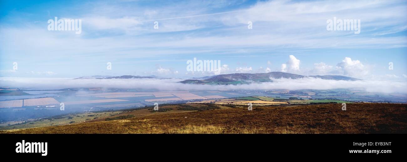 Grianan Estate, County Donegal, Ireland; Pastoral Scenic In The Mist ...