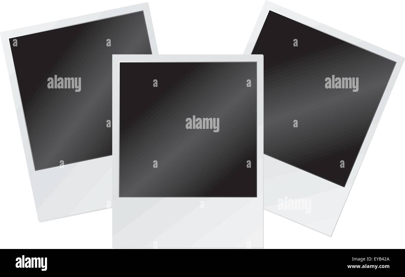 Stack of blank film frames Stock Vector Images - Alamy