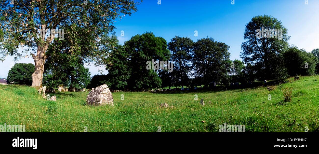 Grange Stone Circle, County Limerick, Ireland; Historic Stone Circle ...