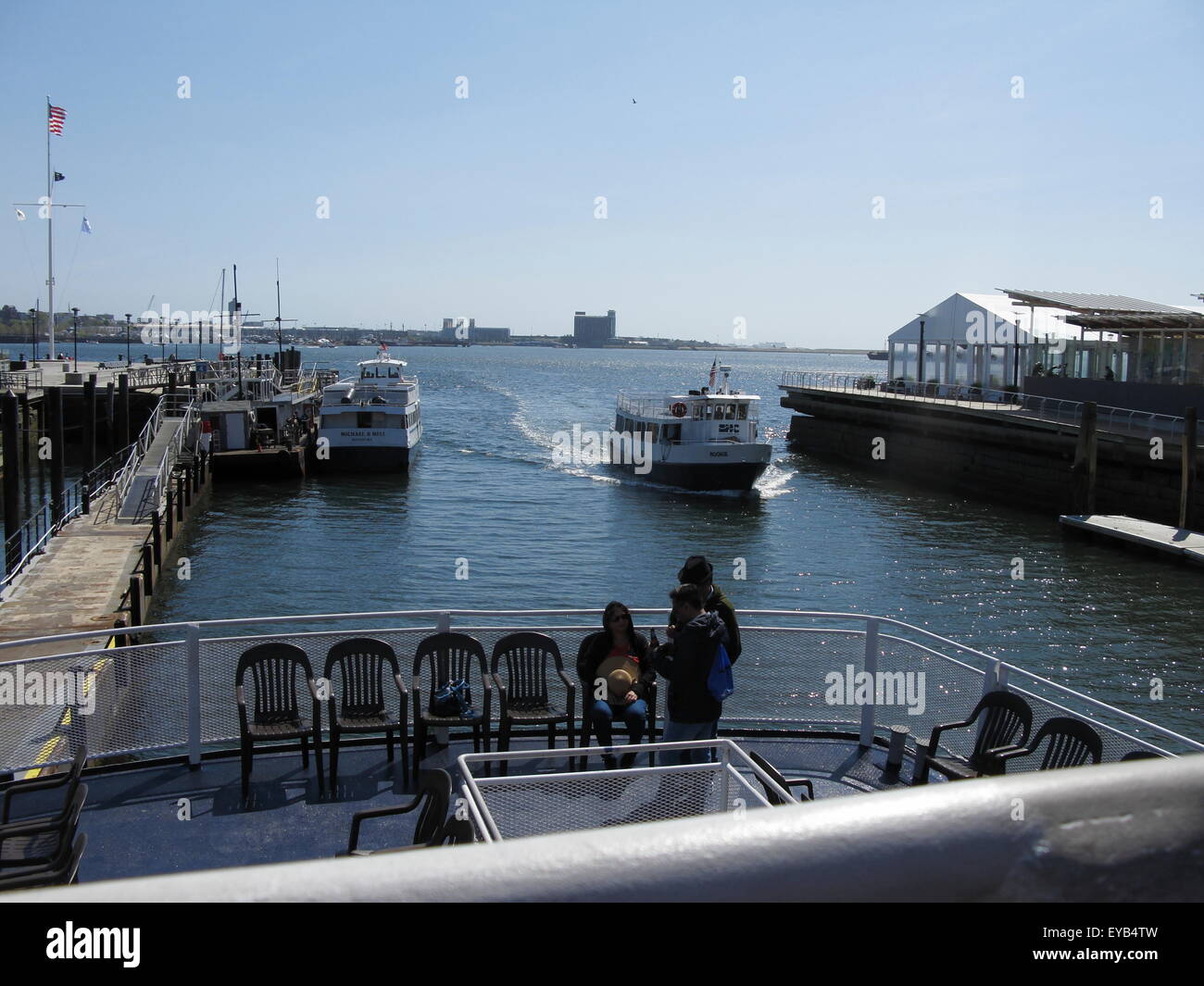 Boston harbour ferry hi-res stock photography and images - Alamy