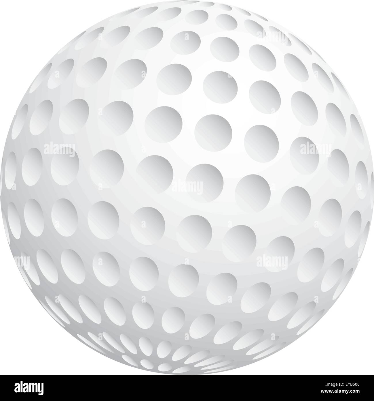 Golf Ball Vector Ai