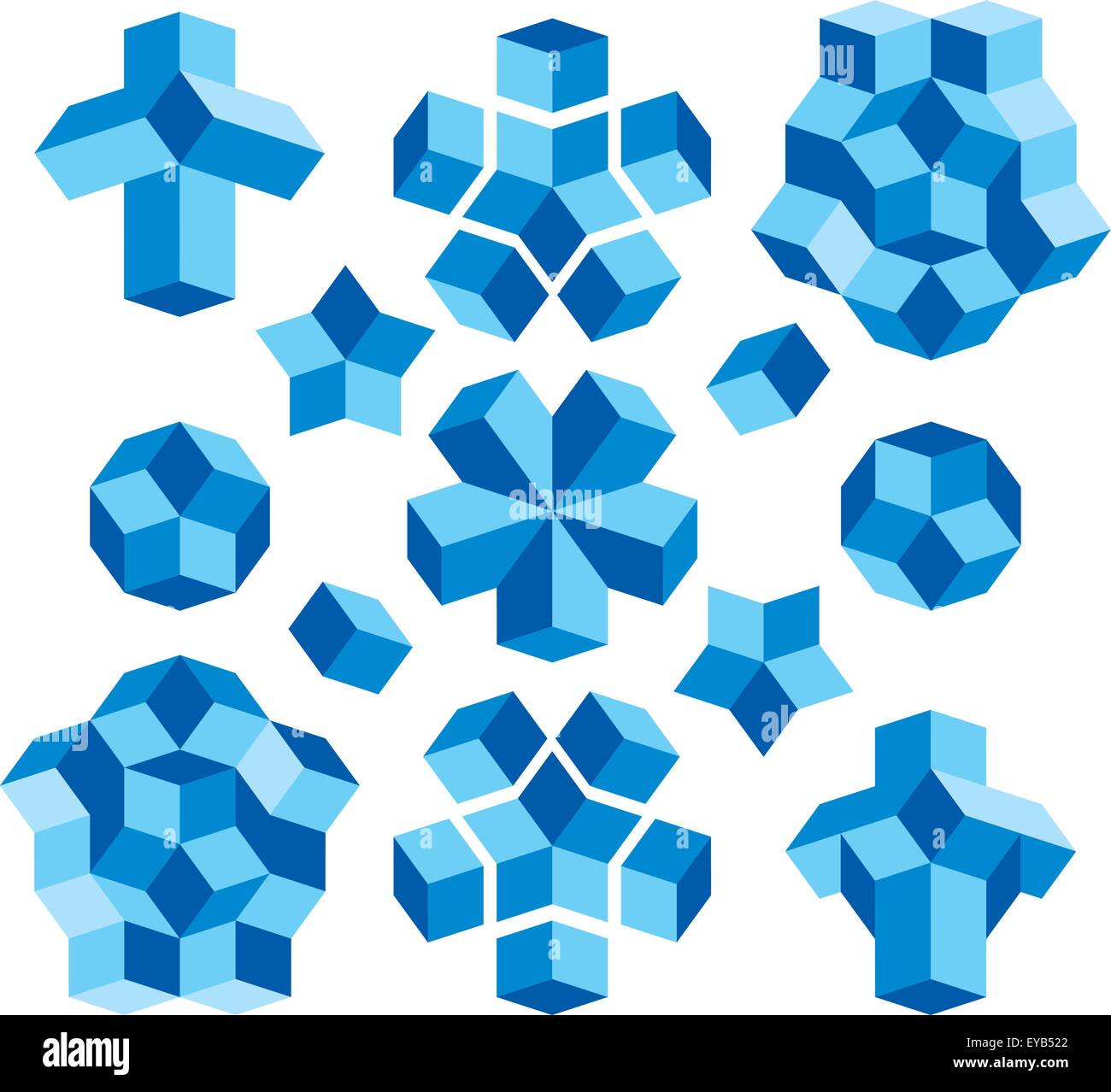 Cube vector signs for construction business Stock Vector Image & Art ...