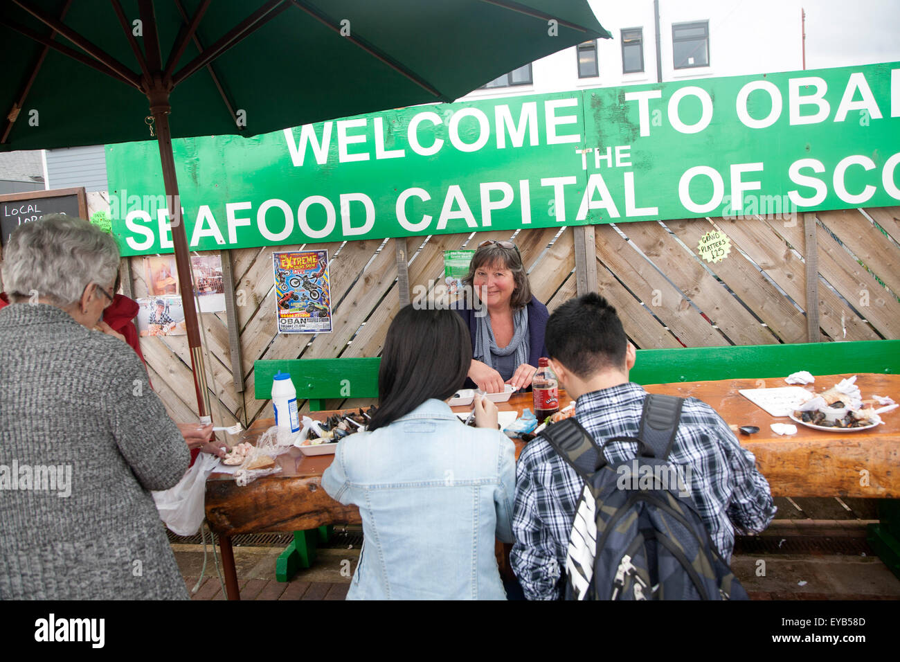 Oban shellfish hi-res stock photography and images - Alamy