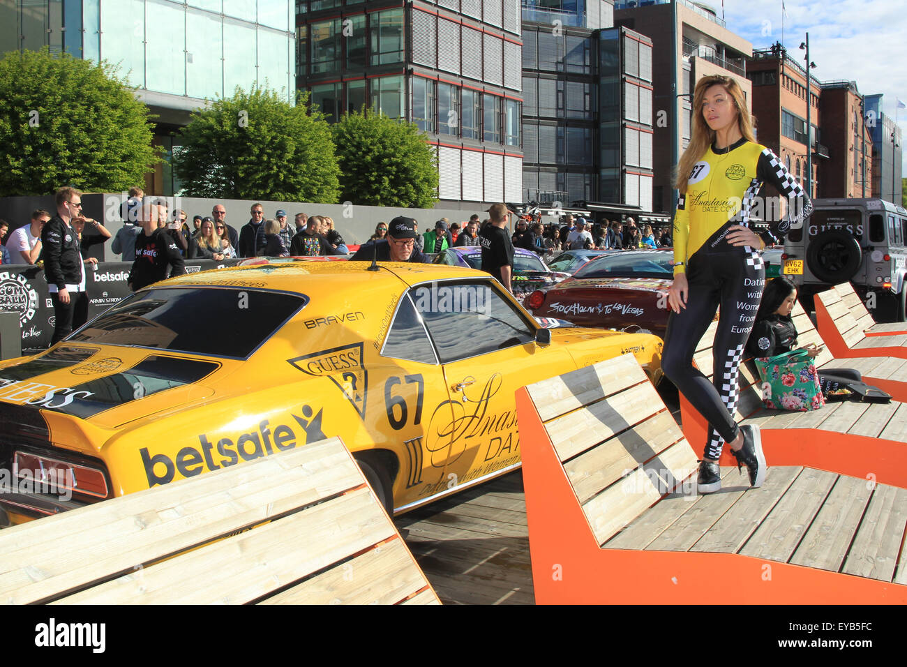 Gumball 3000 Rally - Oslo to Copenhagen - Day 2 Featuring: Atmosphere ...