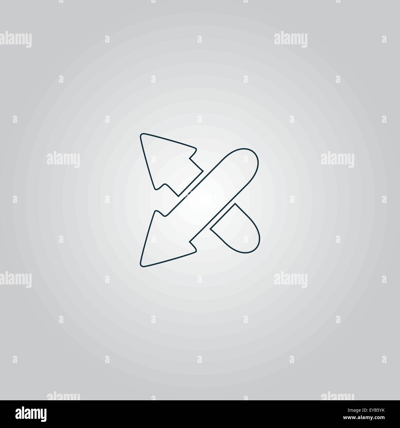 Min icon circle arrow Stock Vector Images - Alamy
