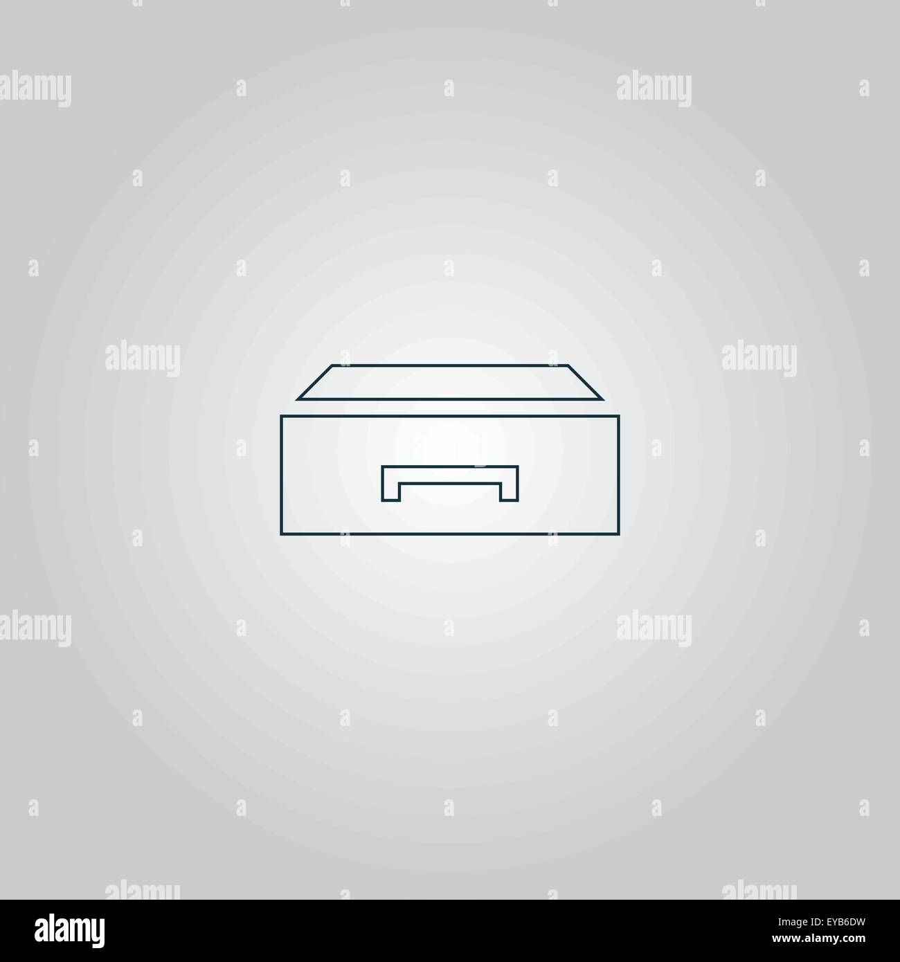 drawer vector icon illustration Stock Vector Image & Art - Alamy