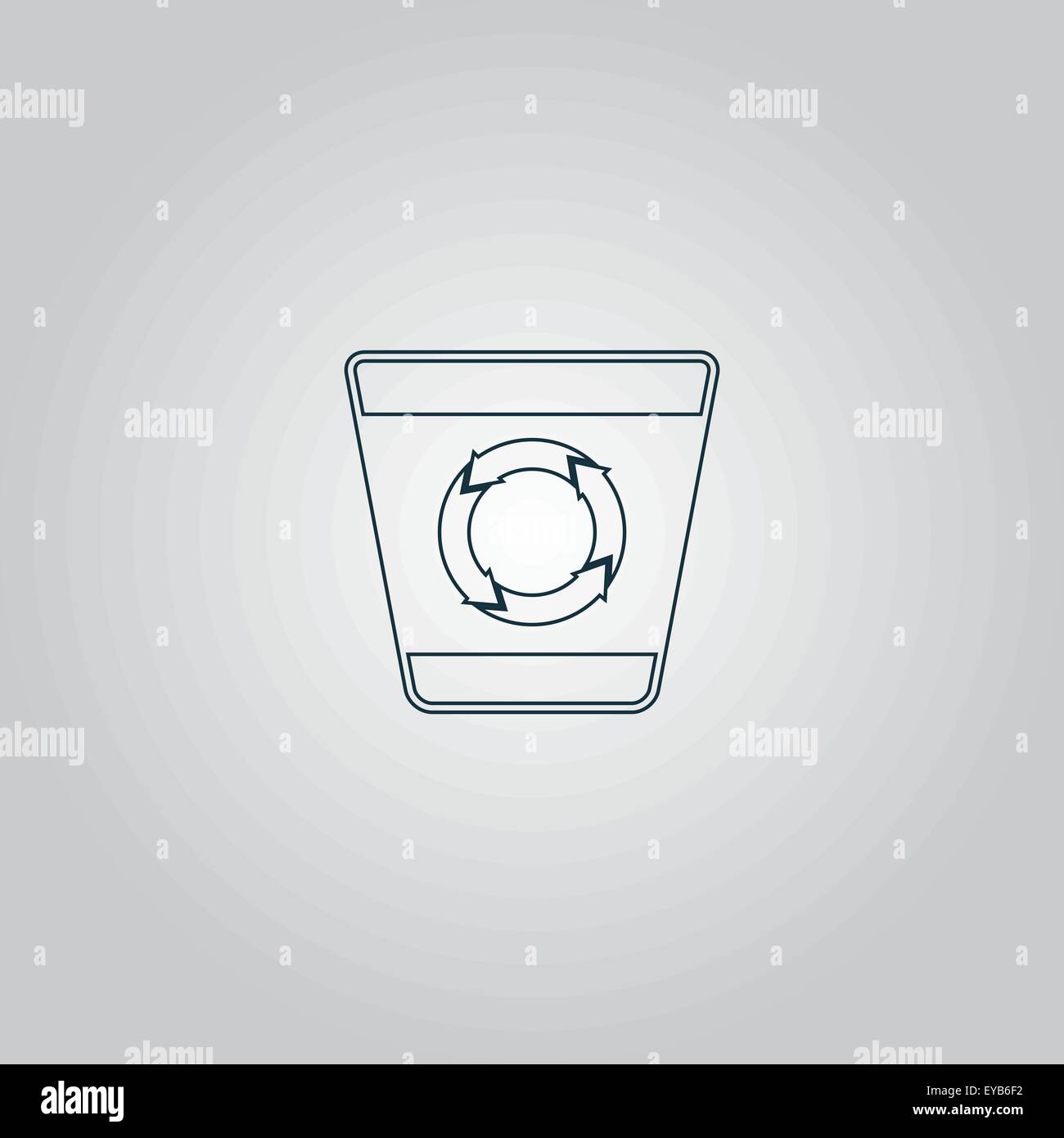 recycle bin vector Stock Vector Image & Art - Alamy