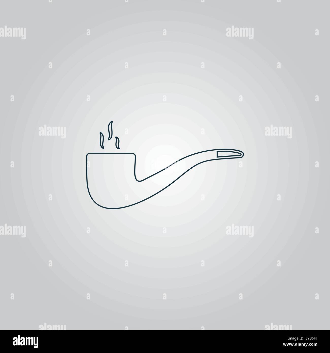 Cigar men Stock Vector Images - Alamy