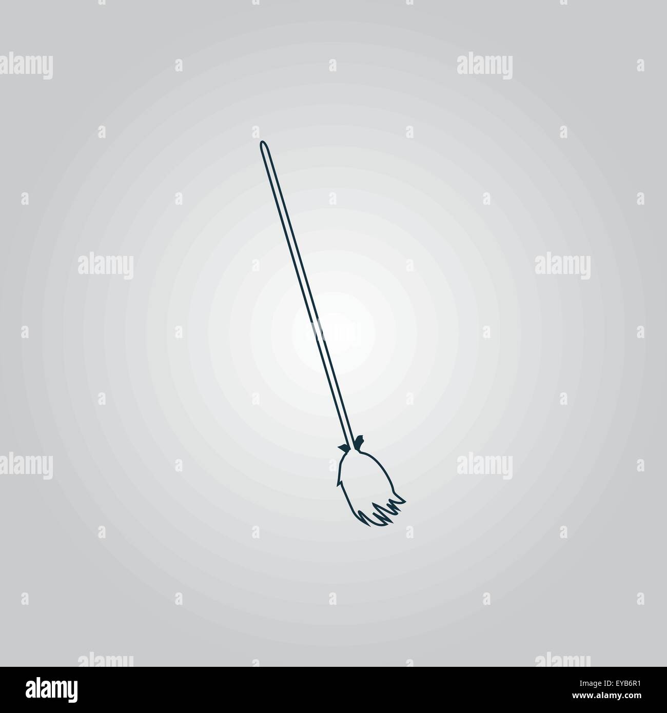 Janitor icon vector logo Stock Vector Images - Alamy