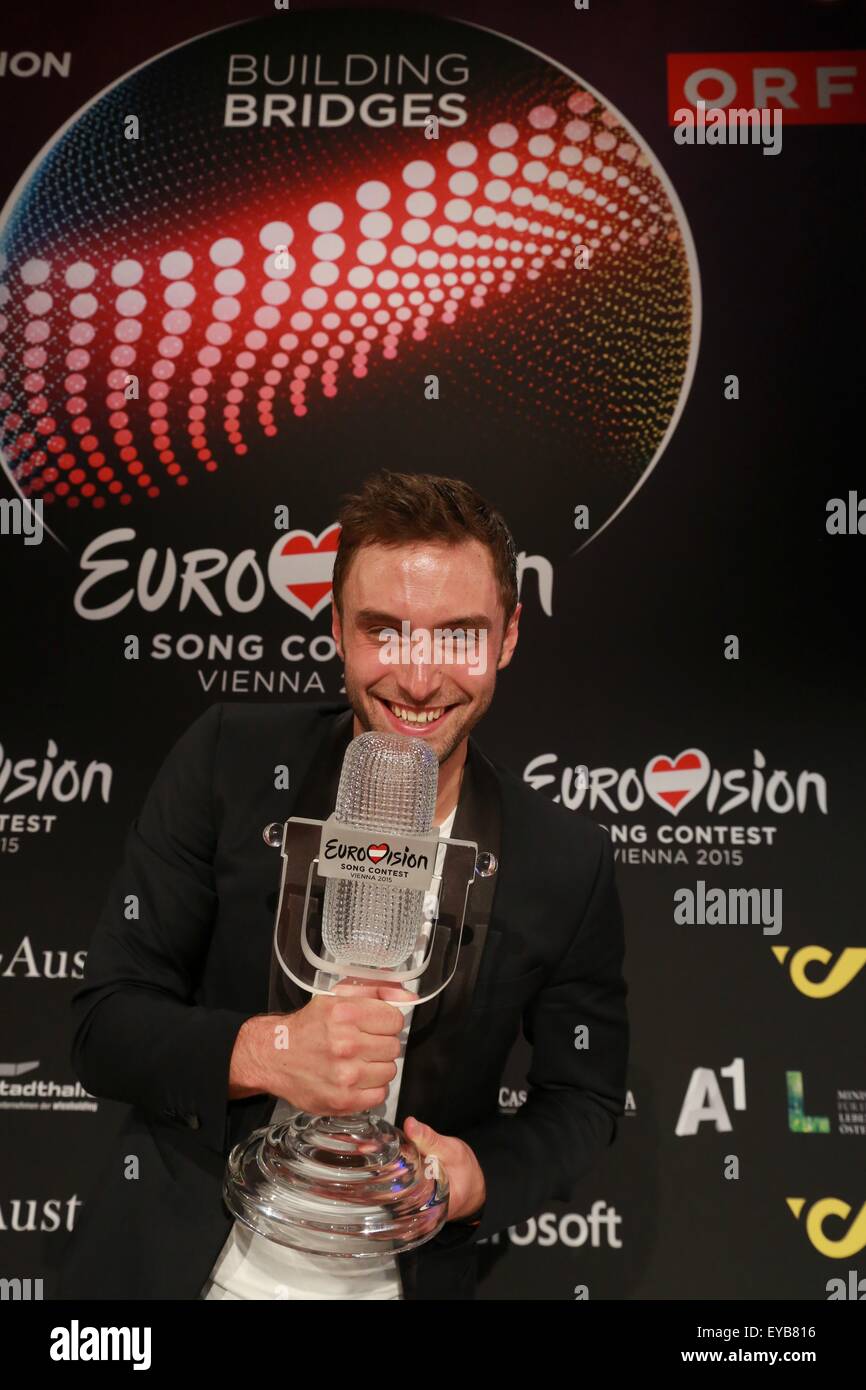 Final round of the European Song Contest 2015 (ESC) Featuring: Mans ...