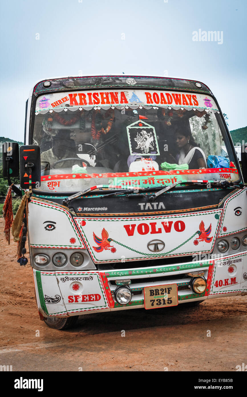 Decorated Local Public Bus In High Resolution Stock Photography and ...