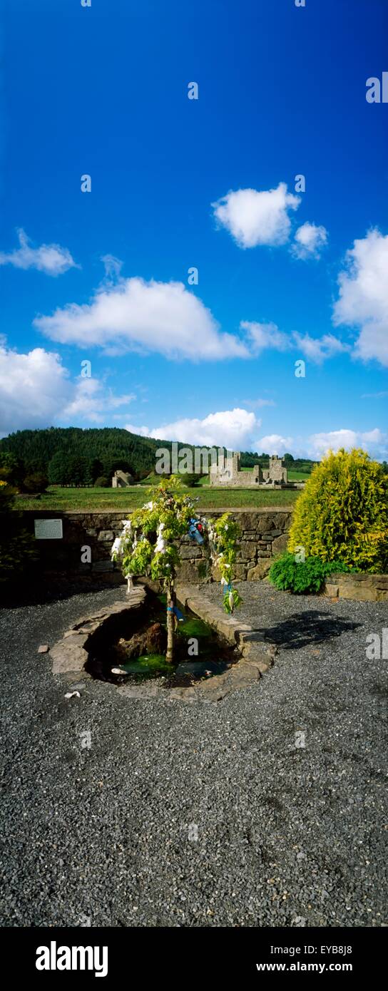 Fore Abbey, Fore, Co Westmeath, Ireland Stock Photo - Alamy