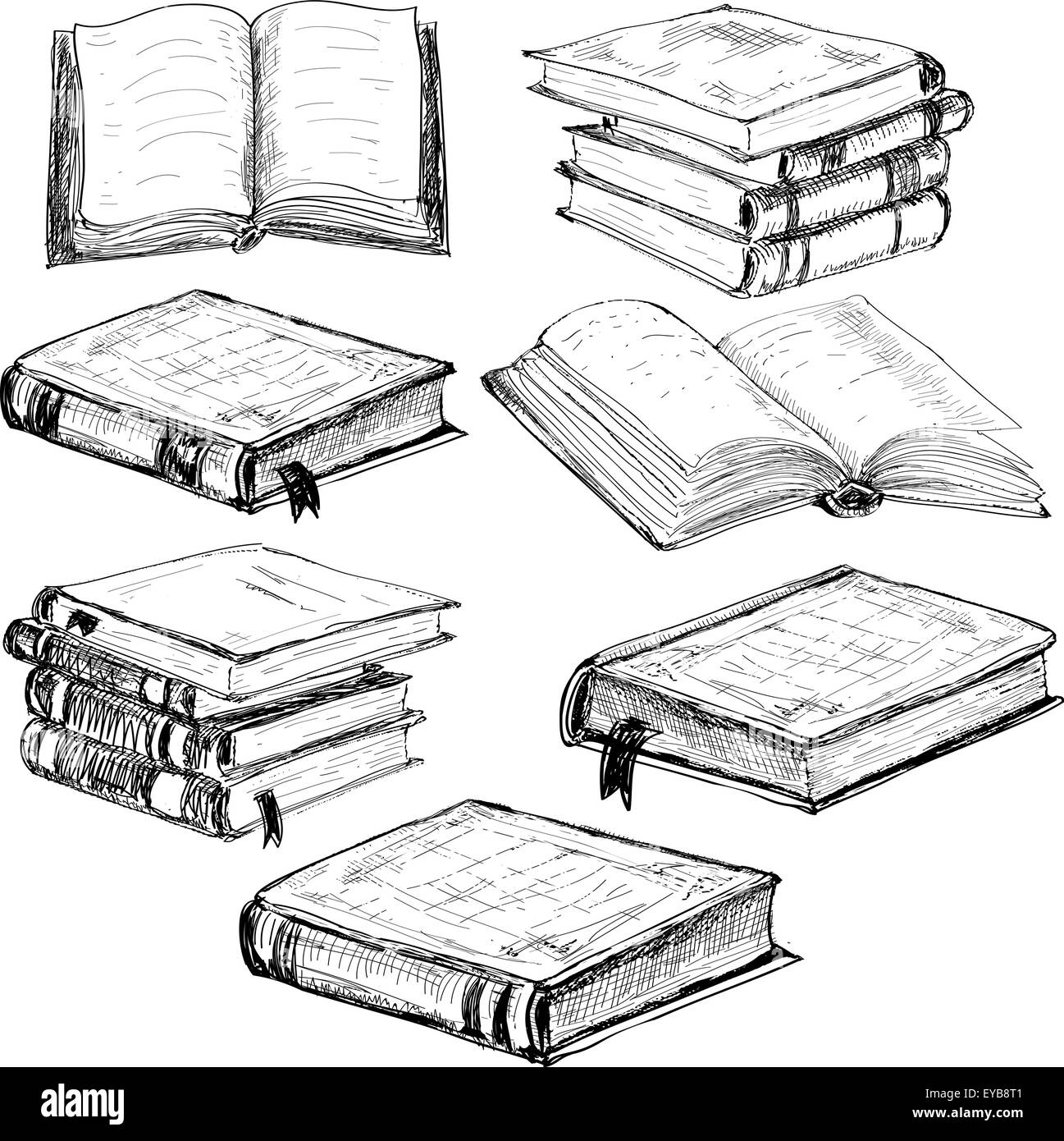 Book art bookshop Black and White Stock Photos & Images - Alamy