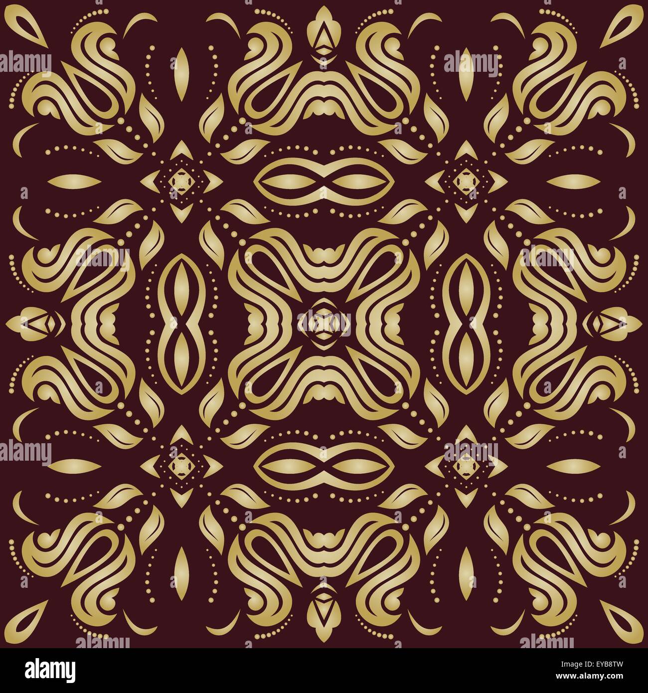 Seamless Orient Vector Background Stock Vector Image & Art - Alamy