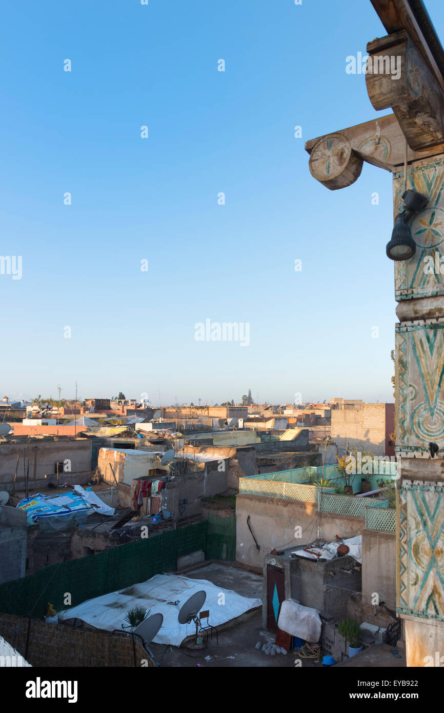 Marrakesh rooftops hi-res stock photography and images - Alamy