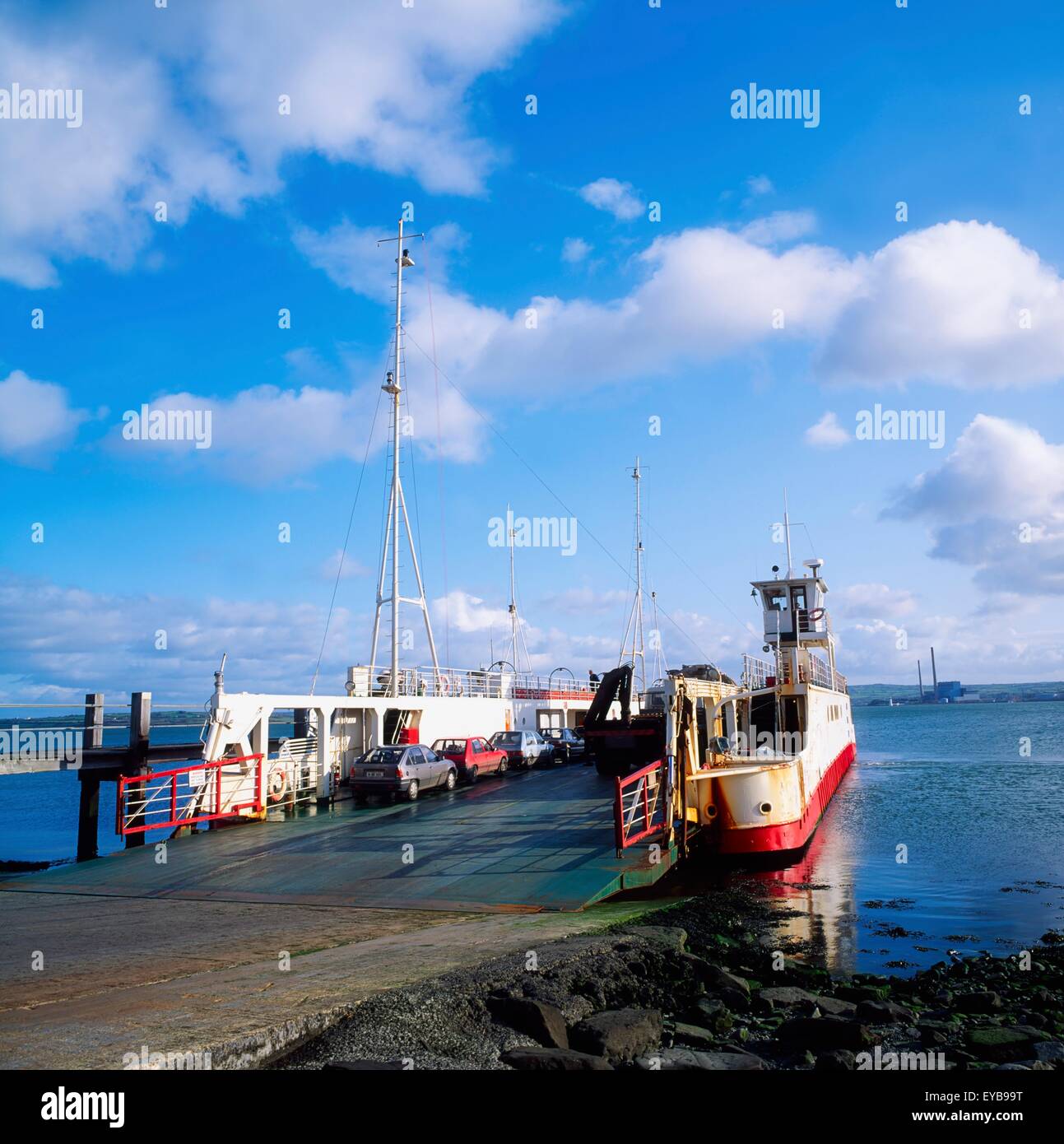 Tarbert, Co Limerick, Ireland, Car Ferry Stock Photo - Alamy