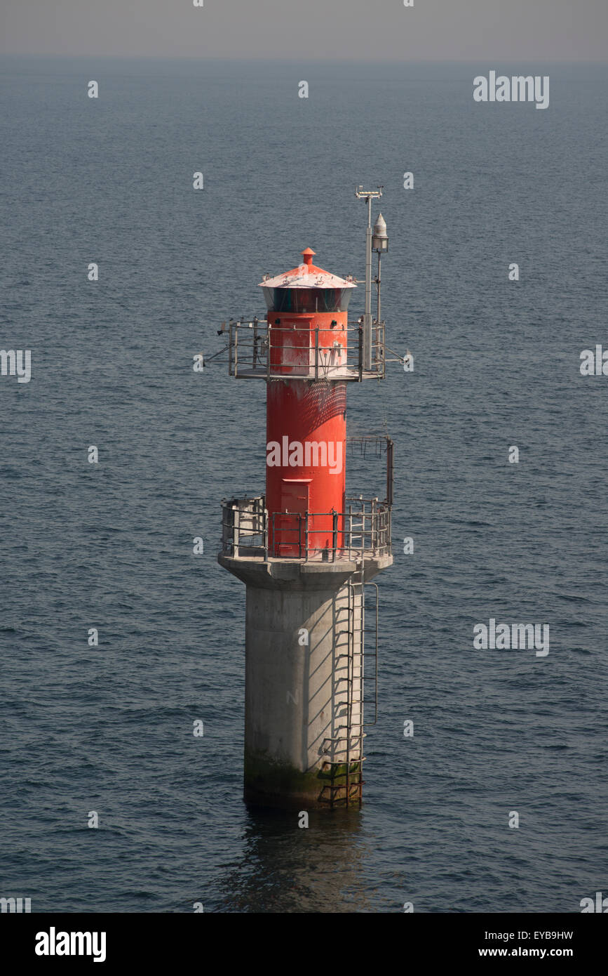 Lighthouse in the baltic sea Stock Photo - Alamy