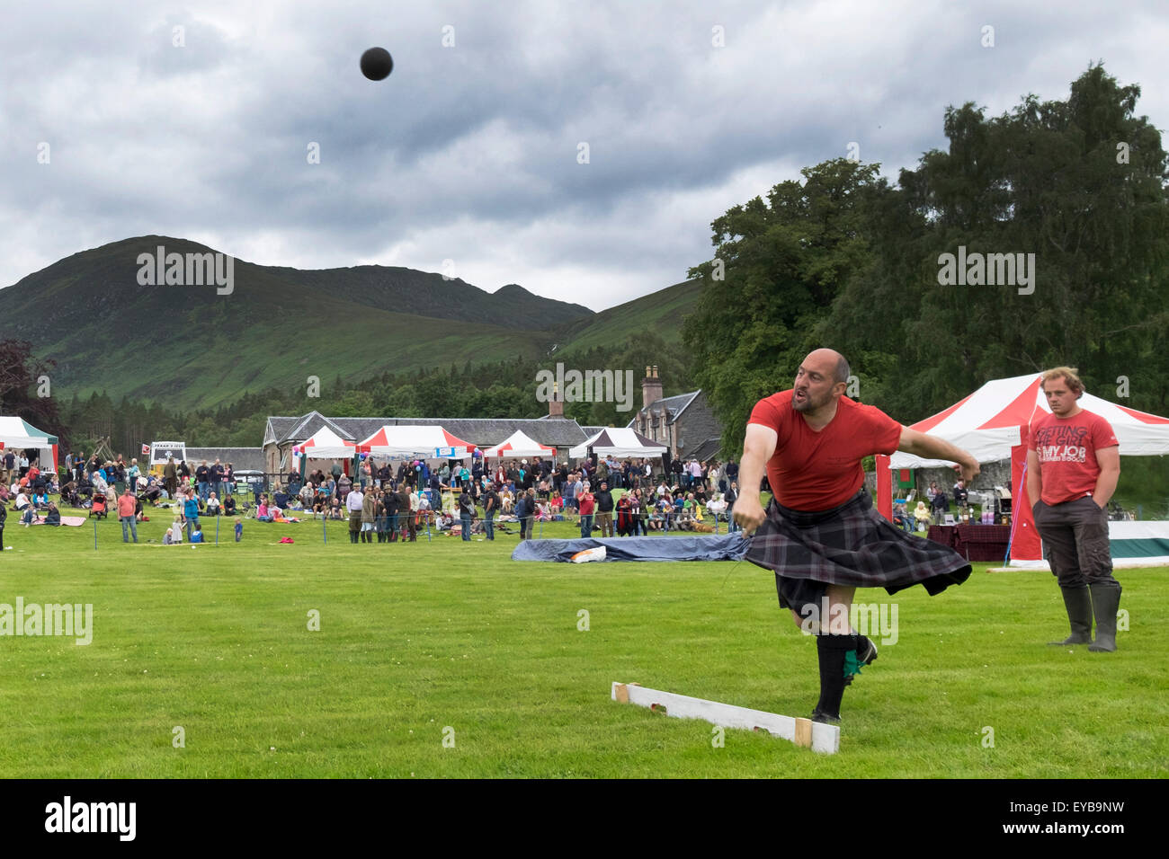Strathconon Highland Games Stock Photo - Alamy