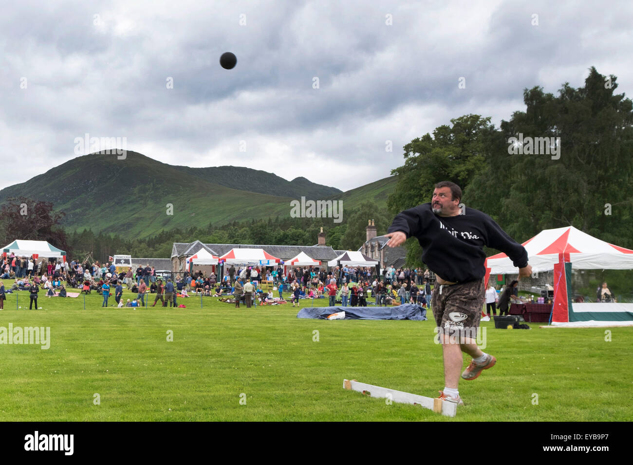 Strathconon Highland Games Stock Photo - Alamy