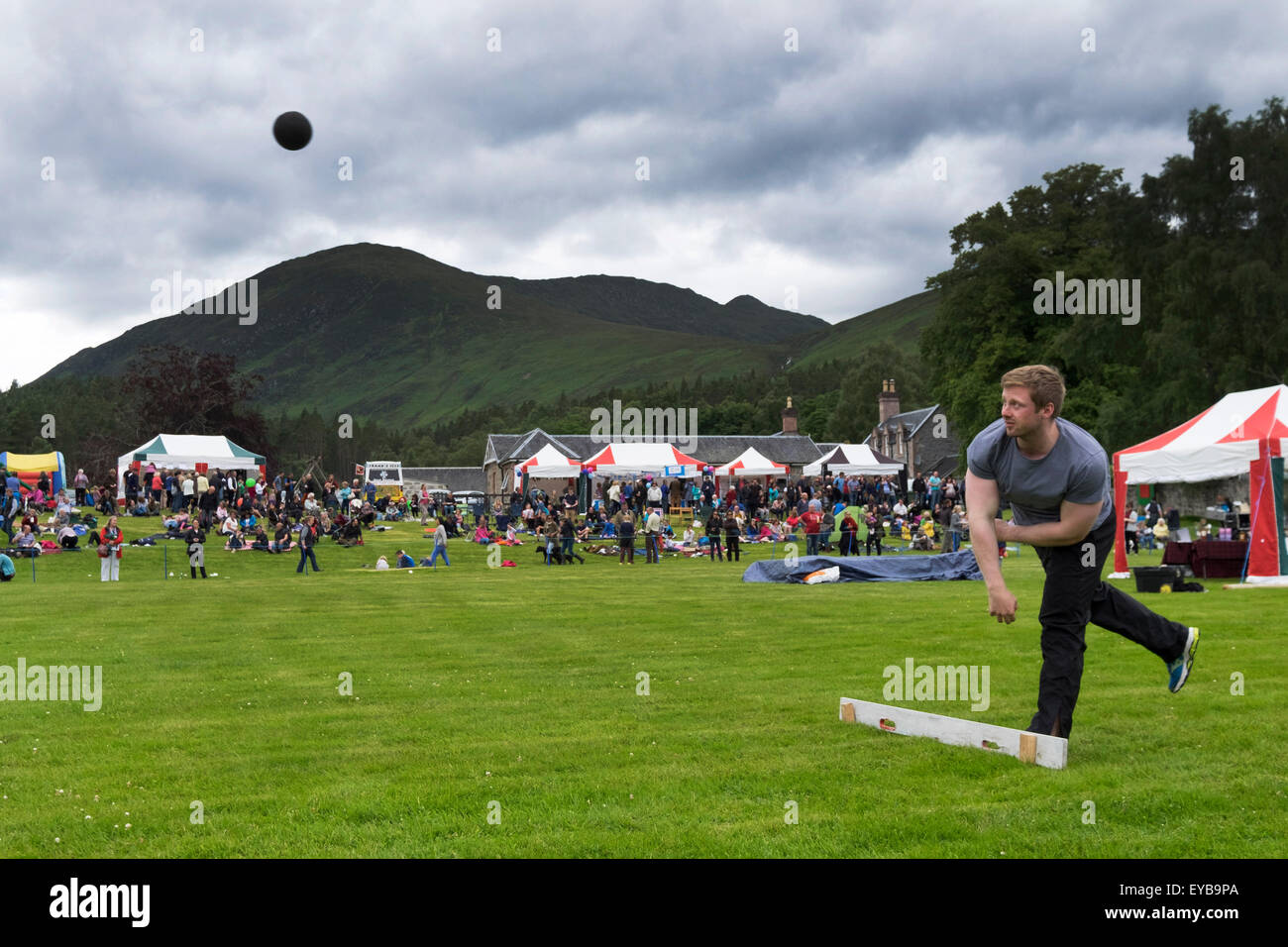 Strathconon Highland Games Stock Photo - Alamy