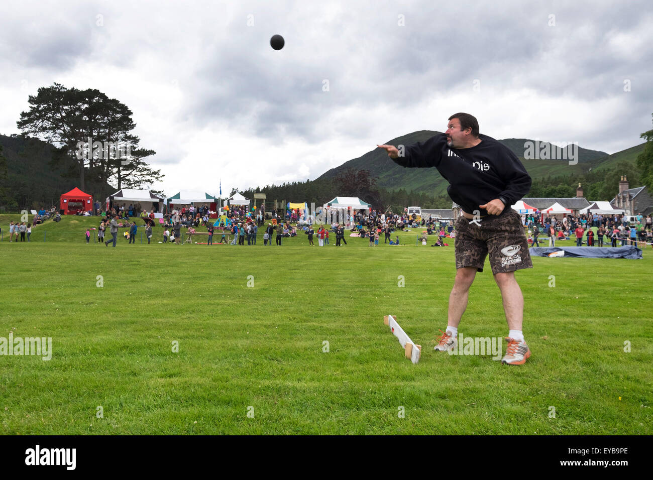 Strathconon Highland Games Stock Photo - Alamy