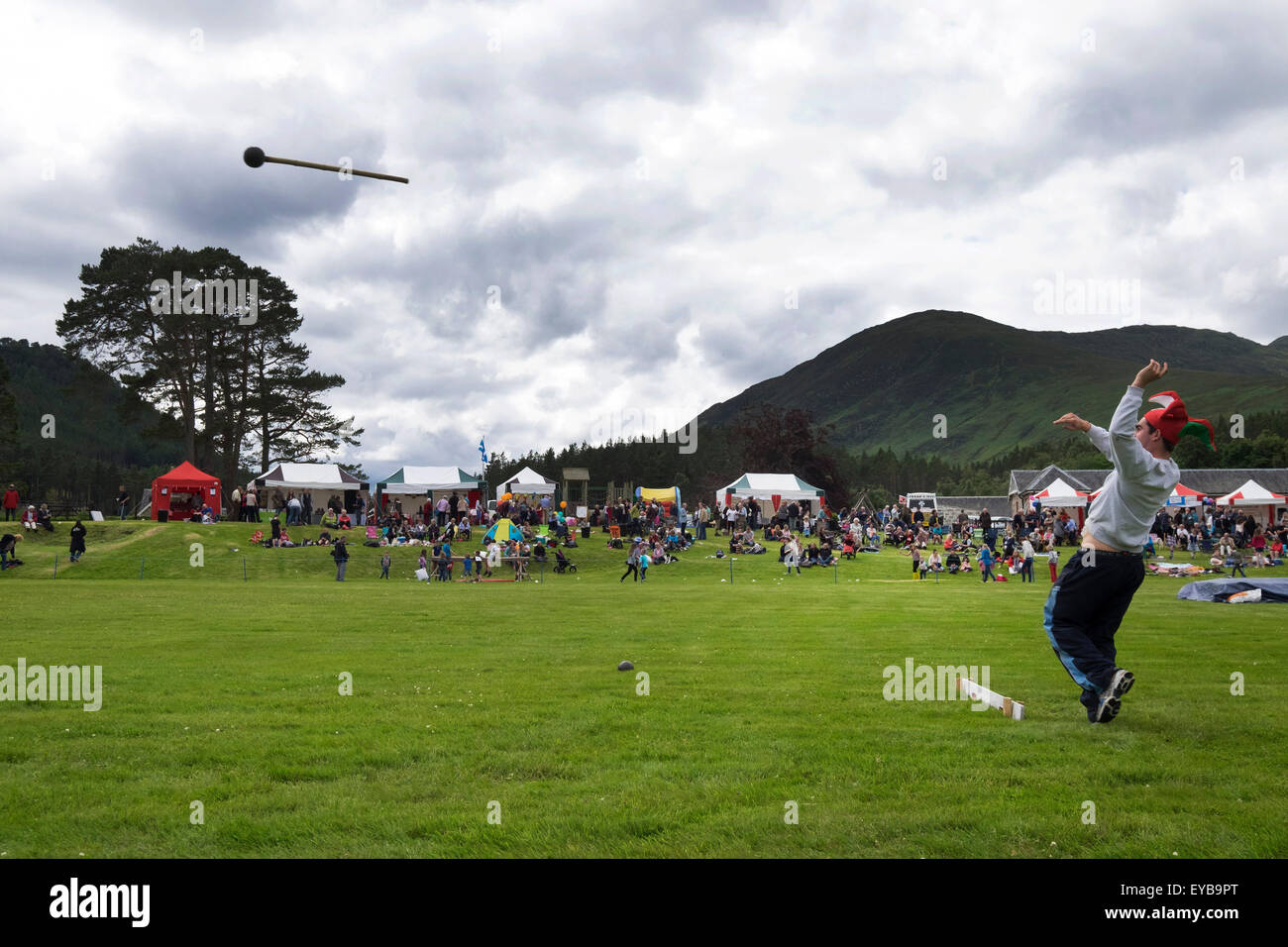 Strathconon Highland Games Stock Photo - Alamy