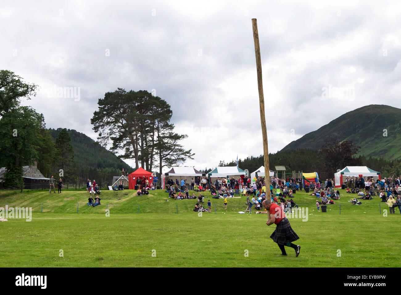 Scotland highland games vintage hi-res stock photography and images - Alamy